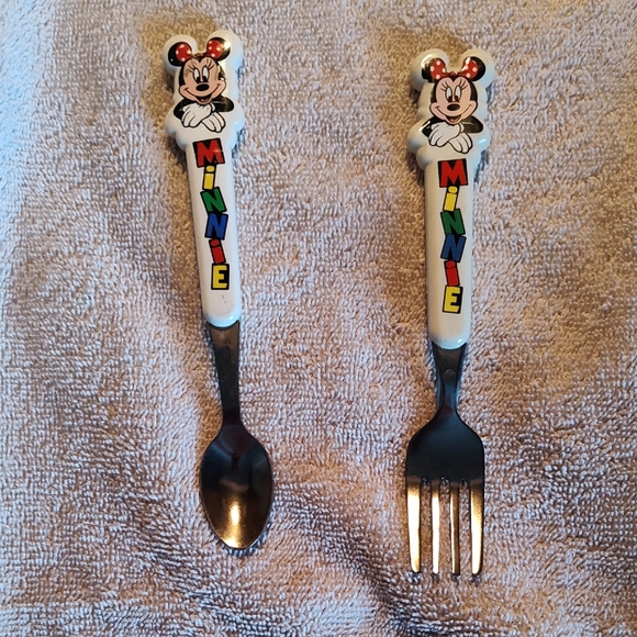Disney | Dining | Disney Minnie Mouse Flatware | Poshmark